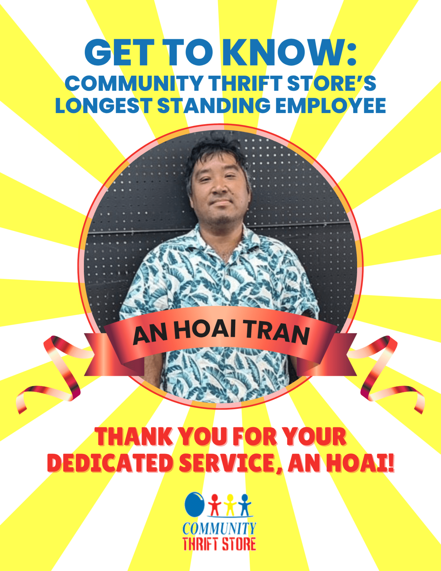 GET TO KNOW OUR LONGEST-STANDING EMPLOYEE!
